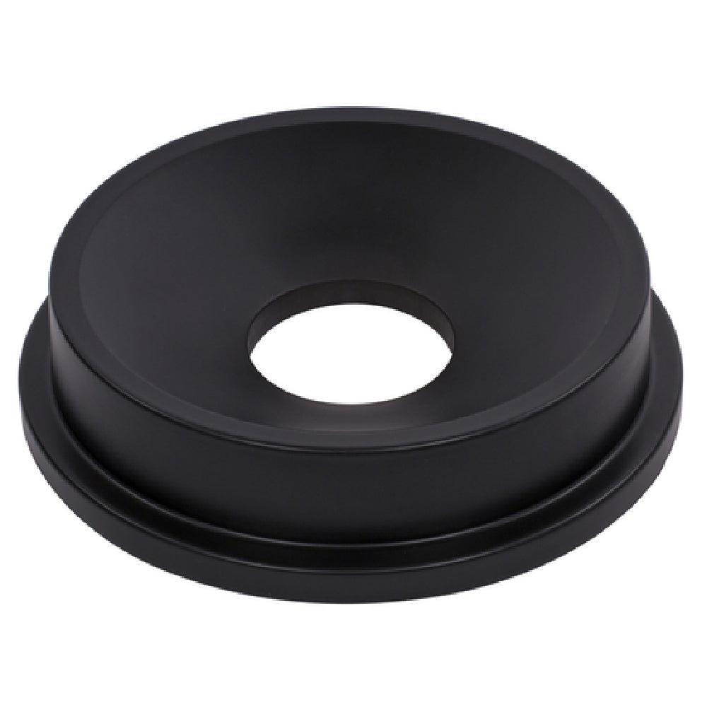 Carlisle 34103503 22.64 Inch Funnel Lid Black Polyethylene with Snap D ...