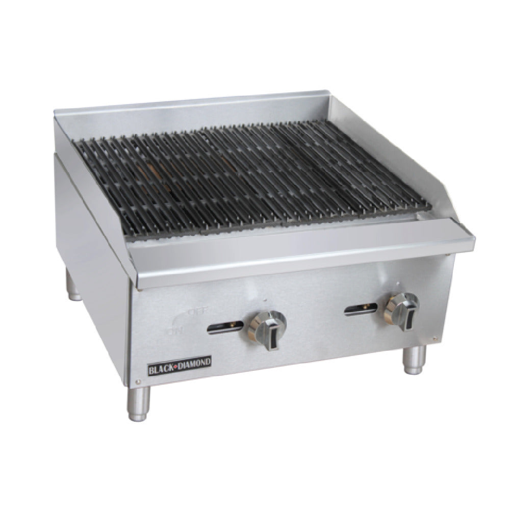 Admiral Craft BDECTC-24/NG - 24 Inch Charbroiler – Radiant Heat ...