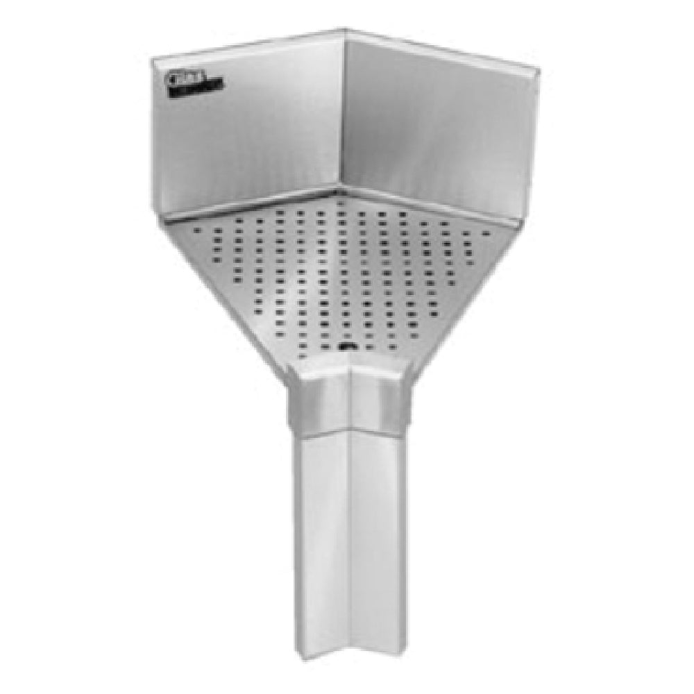 Glastender ICCB-15 24 Inch Inside Corner Filler Stainless Steel with D ...