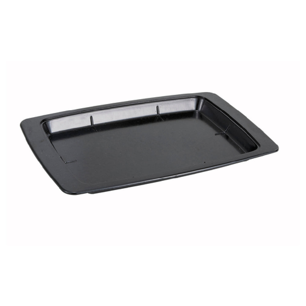 Winco SWU-11B 11 Inch Oblong Underliner for Sizzling Platter Black Pla ...