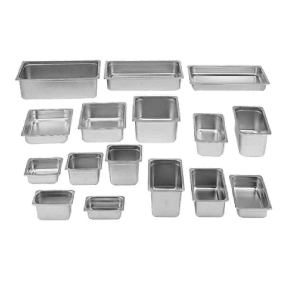 Thunder Group STPA3124L - 1/2 Size Steam Table Pan – Anti-Jam ...