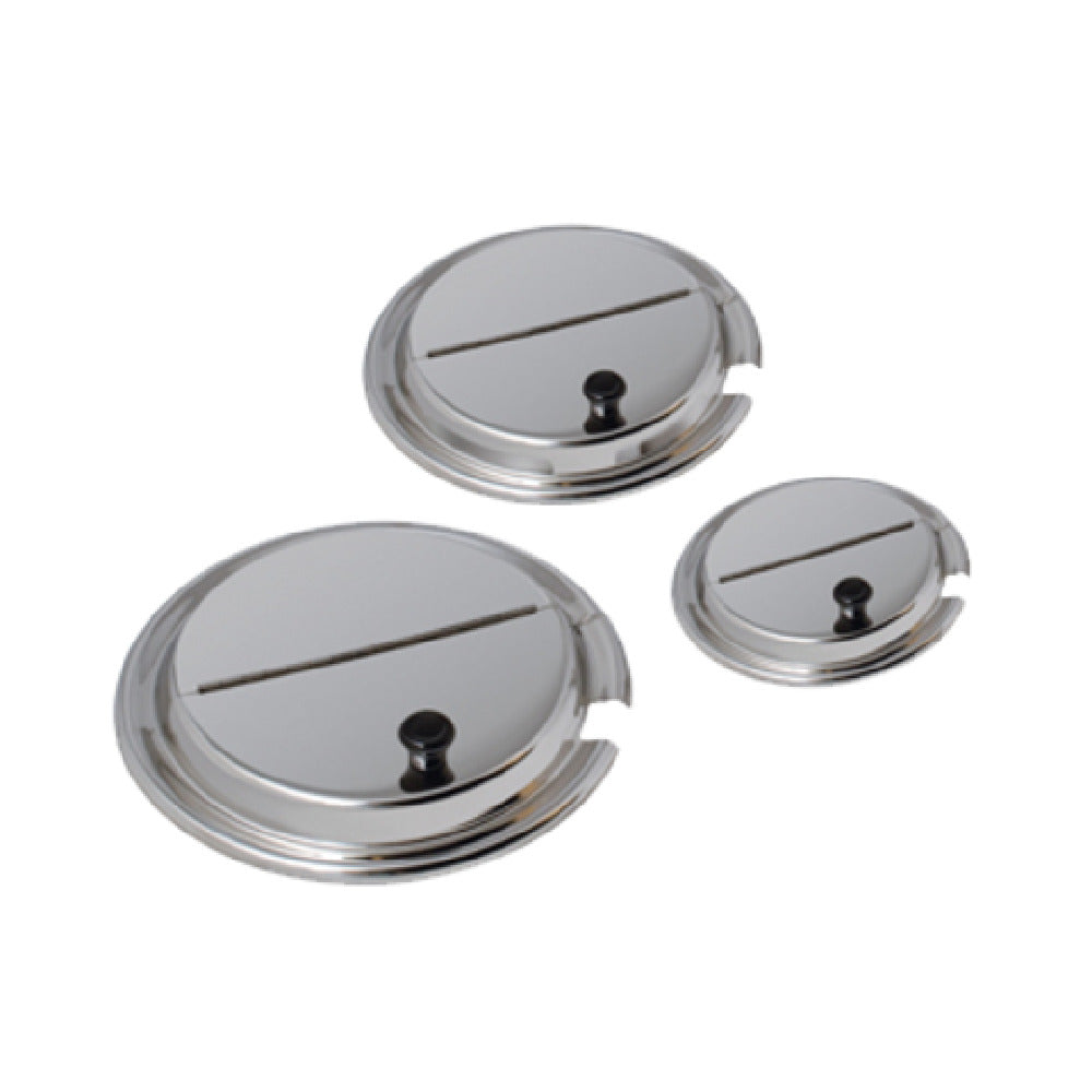 Hatco 11QT-LID Quarts Round Hinged and Notched Lid Vegetable Inset Cov ...