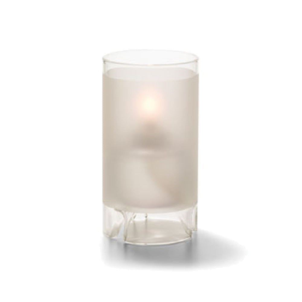 Hollowick 48000F - 5.5 Inch Candle Lamp – Satin Crystal Glass ...