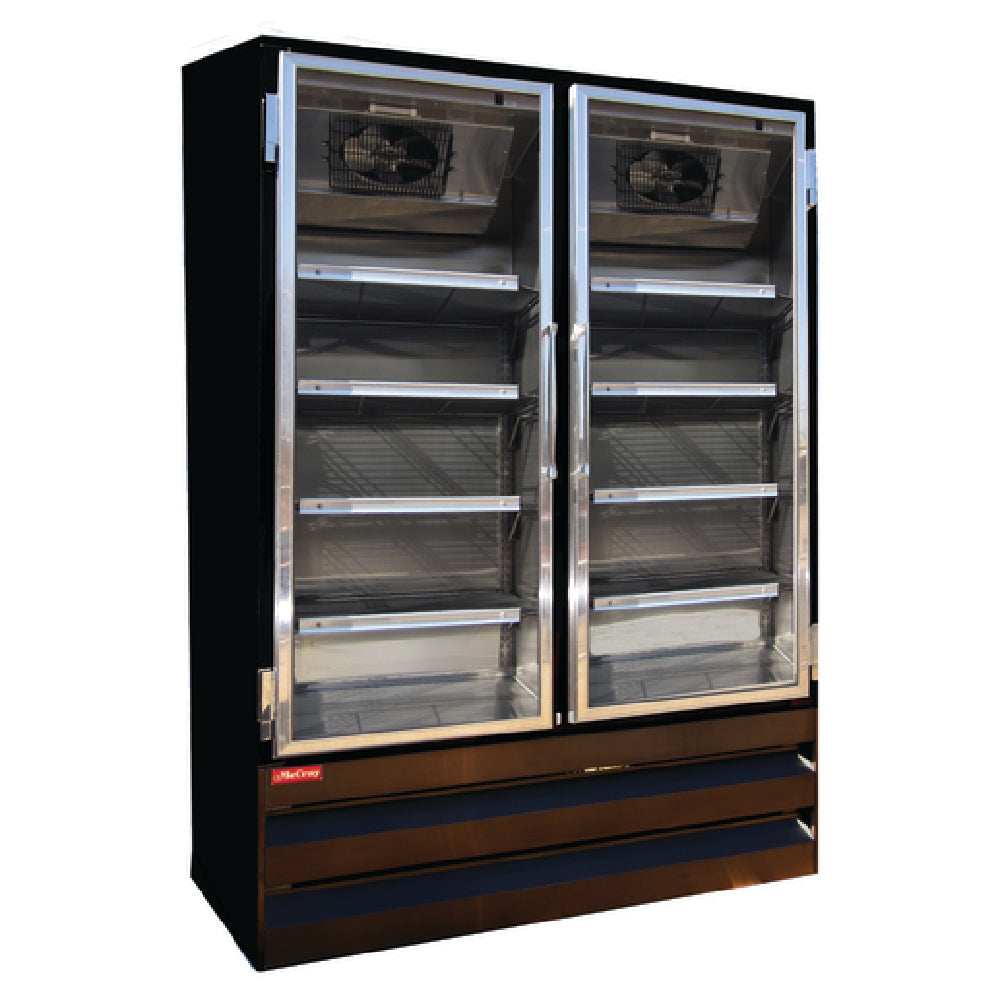 Howard-McCray GF48BM-FF-B - 2 Section Freezer – 48 Cu Ft ...