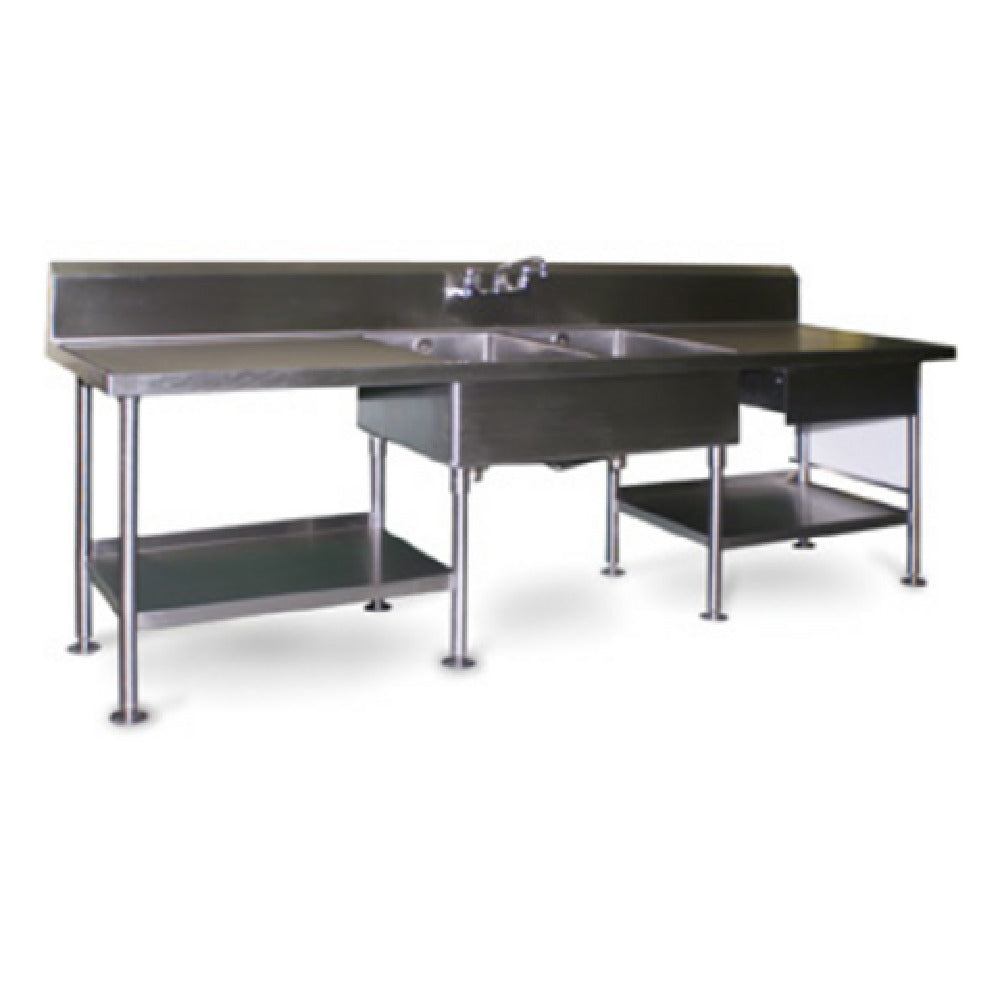 Eagle SMPT3096 - 96 Inch Work Table with Prep Sink and Sinks ...