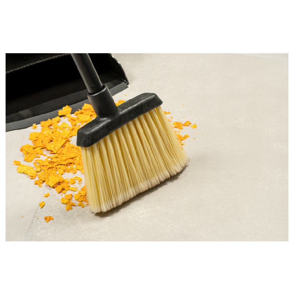 Carlisle 4686700 12 Inch Broom Duo-Sweep Flagged Angle Balanced Natura ...