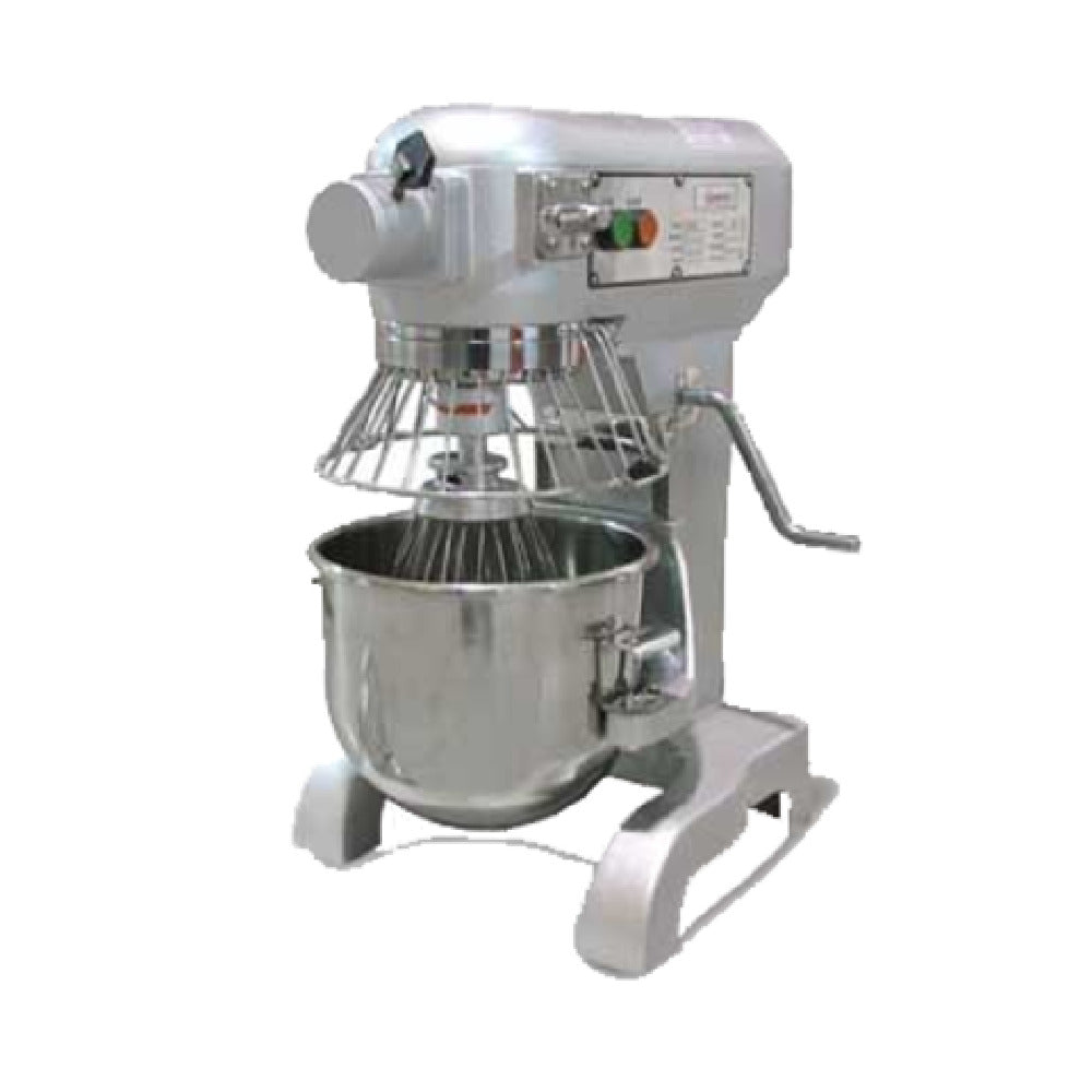 Omcan 20467 - 10 Quart Mixer – Gear Driven with Attachments ...
