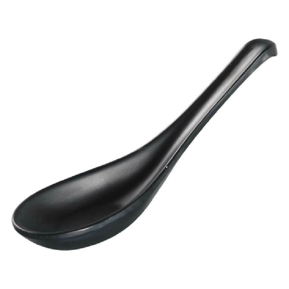 Buy Yanco BP-8206 5-1/2 Inch Asian Style Spoon Black Melamine with ...