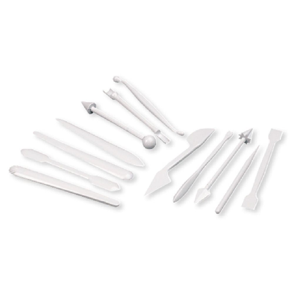 Matfer 421832 - 5-1/8 Inch Cake Decorating Tools – Set of 12 ...