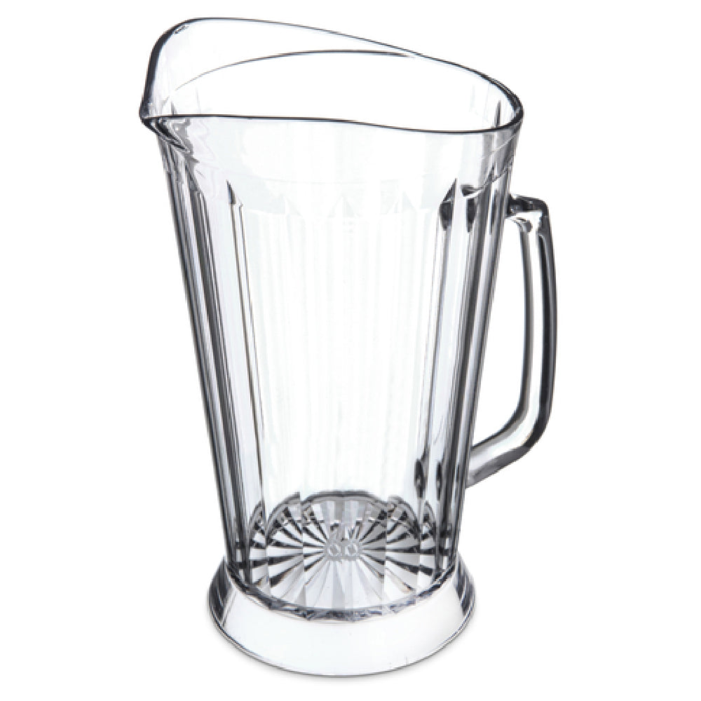 Buy Carlisle 558307 48 Oz Pitcher with Tapered Lip Clear Polycarbonate ...