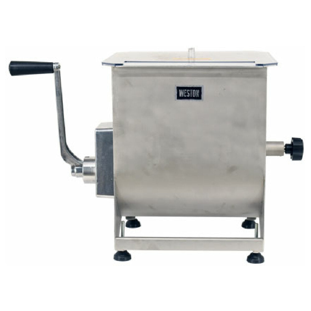 Omcan 13156 - 24 Inch Meat Mixer – Removable Paddle 44 lb Capacity ...