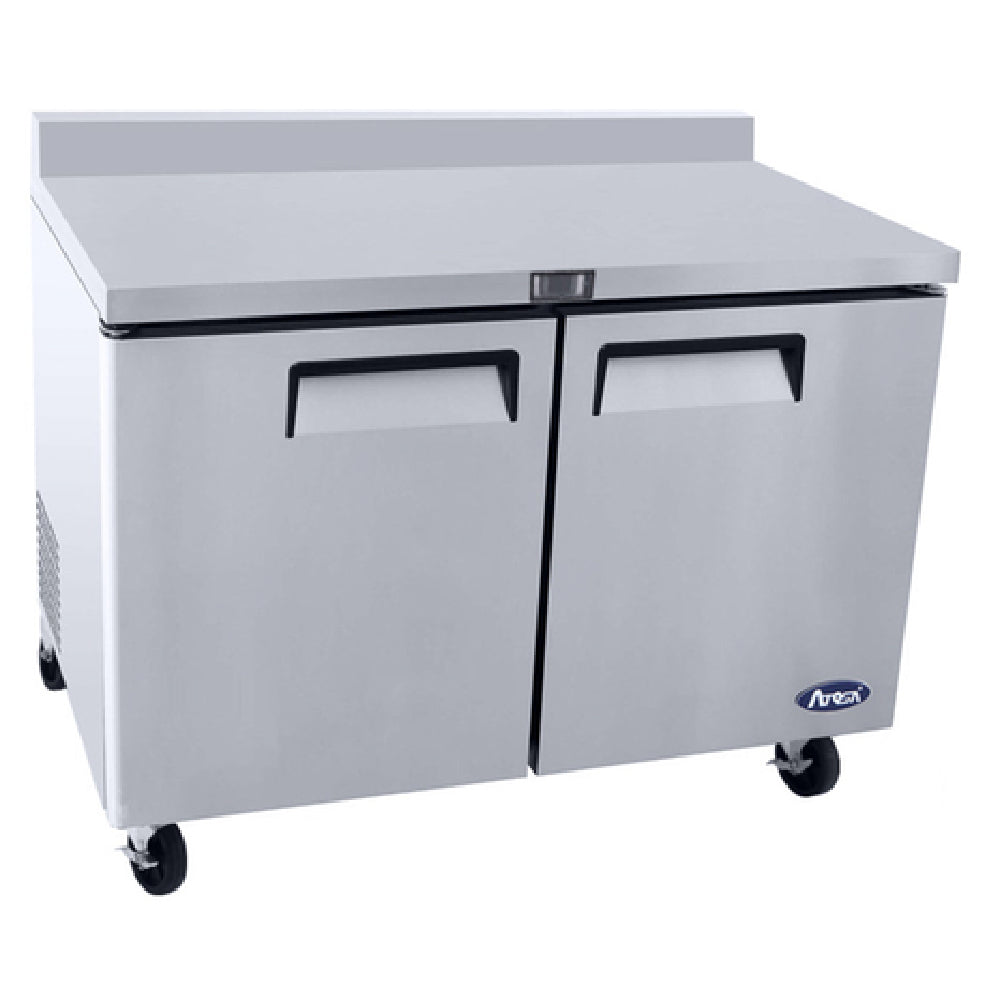 Atosa MGF8409GR - 48 Inch Worktop Refrigerator With Backsplash ...