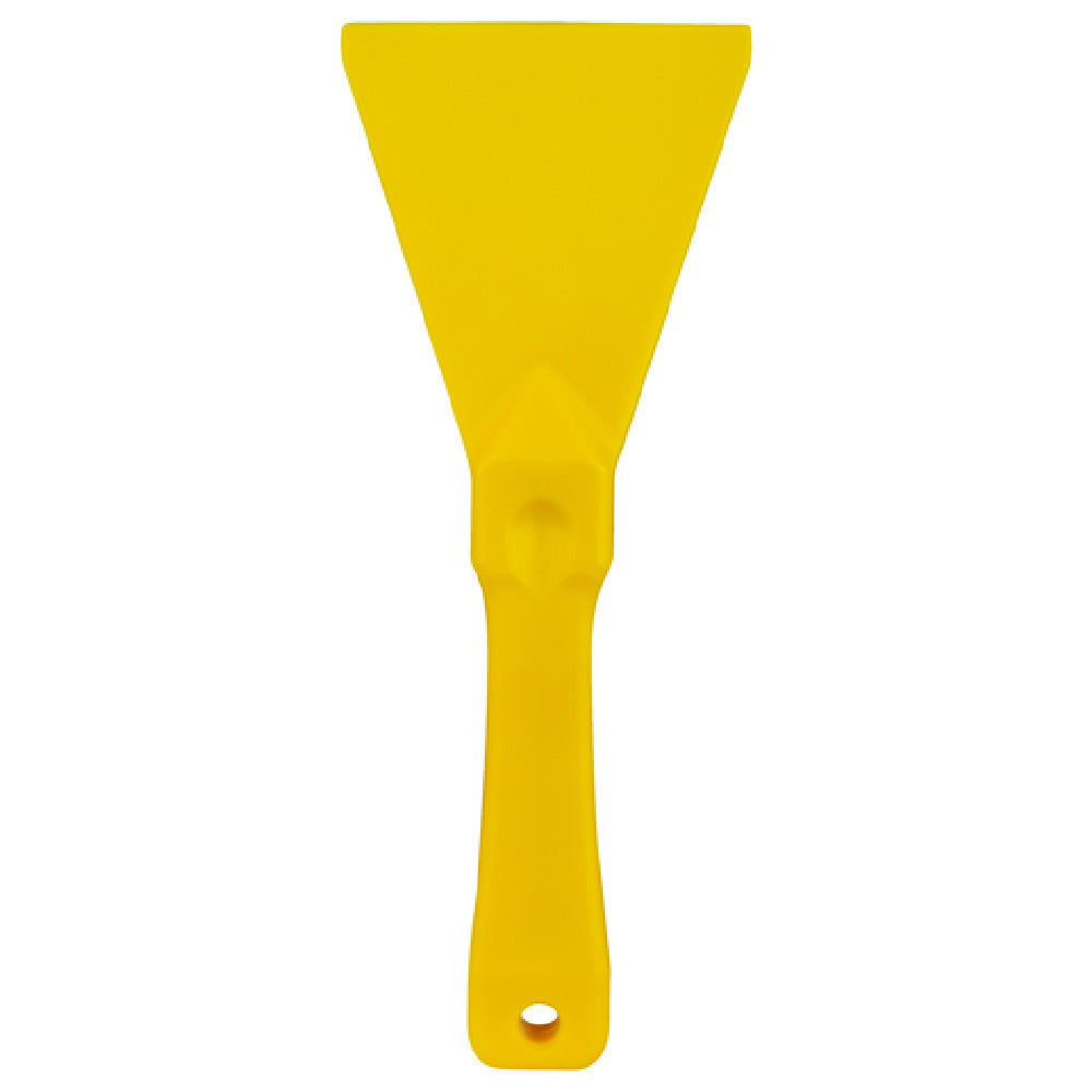Carlisle 40230EC04 3 Inch Plastic Handle Grill Scraper Yellow Plastic ...