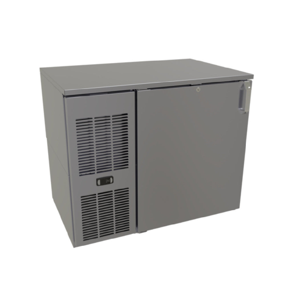 Glastender C1FL36 36 Inch Low Profile Front Serviced Back Bar Cabinet ...